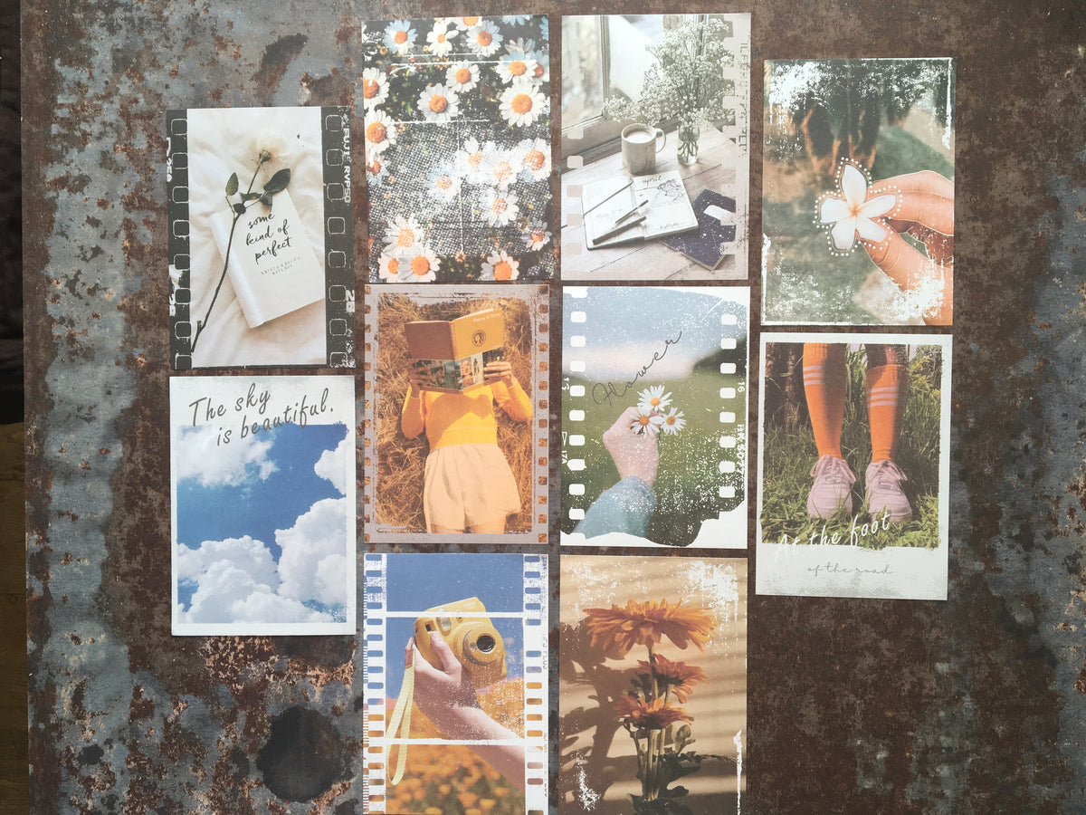 'Modern Journaling background papers collaging and scrapbooking ...